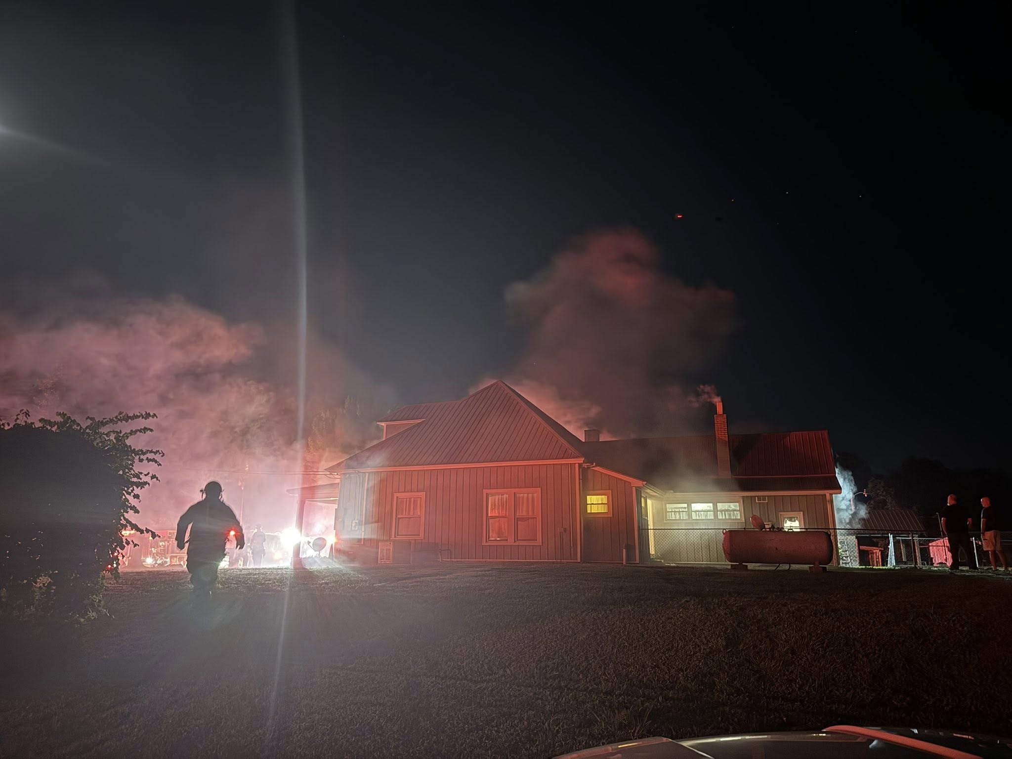 Lightning Struck a North Carolina Firefighter's House Over a Week Ago ...